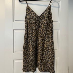Zara | Dresses | Zara Leopard Print Dress | Poshmark